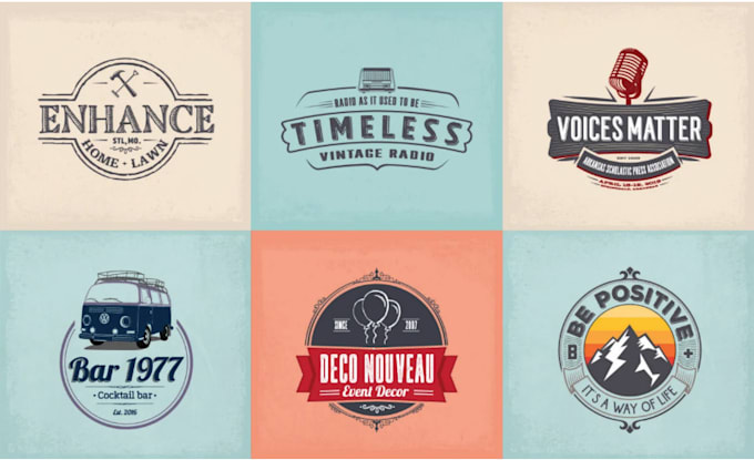 Create an amazing retro vintage, hipster, badge logo by Francis_nichols ...