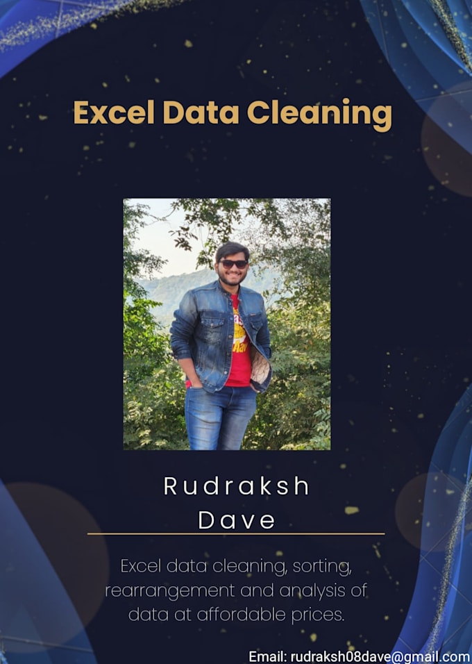 Do data cleaning, sorting, analysis and rearrangement of your excel data by Rudraksh_dave | Fiverr