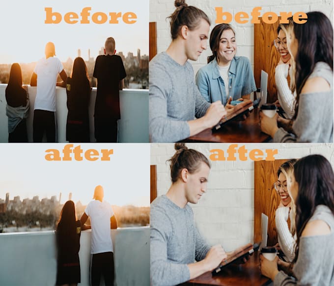 Add or remove person, objects, change background using photoshop by Mirazsarker | Fiverr