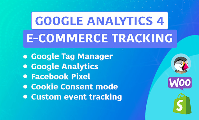 Fix or configure your google analytics 4, gtm, ecommerce tracking, pixel by Nicolasberth840 | Fiverr