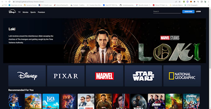 Make a frontend website using html , css and javascript by Kirtiraj23 ...