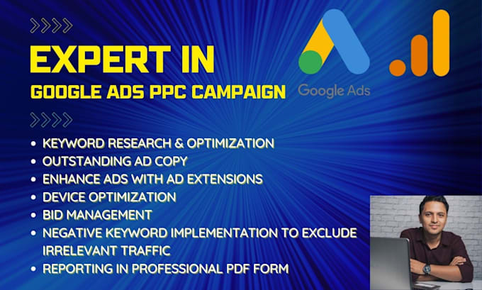Setup, optimize and manage google ads ppc campaigns by Fix_ads_tracker | Fiverr