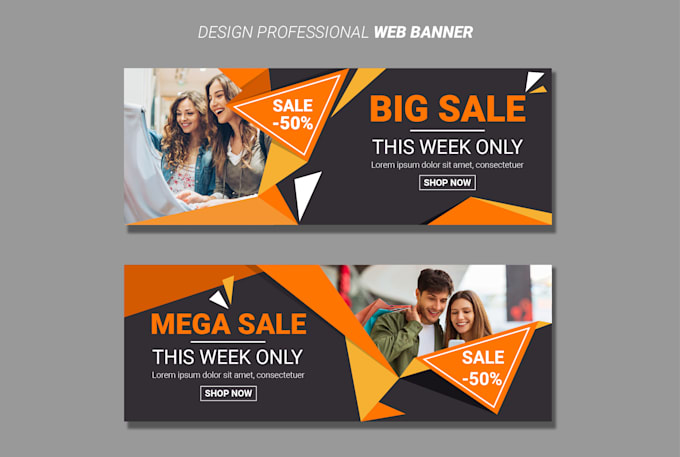 Design professional web banners, google ads and social media ads by ...