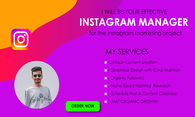 Be your effective instagram manager for the instagram marketing by ...