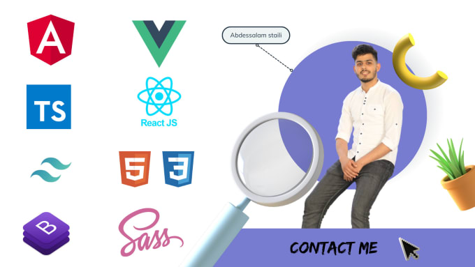 Custom Front End Solutions For Modern Using Reactjs Vuejs Angular By Abdessalamstail Fiverr