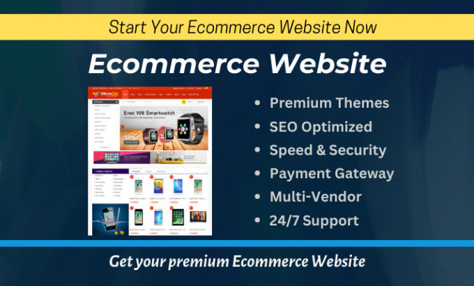 Create Ecommerce Website Using Woocommerce Online Store By Hintsrock Fiverr