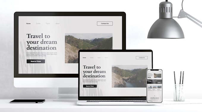 Make A Professional Website Using Html Css Bootstrap By 9189
