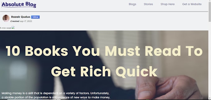 Create a unique website using html, css and javascript by Master00002 ...
