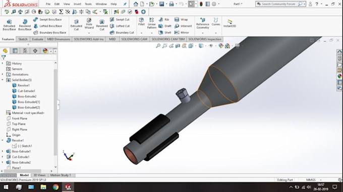 Create 3d cad and cae designs and analyse them by Zaveriharsh | Fiverr