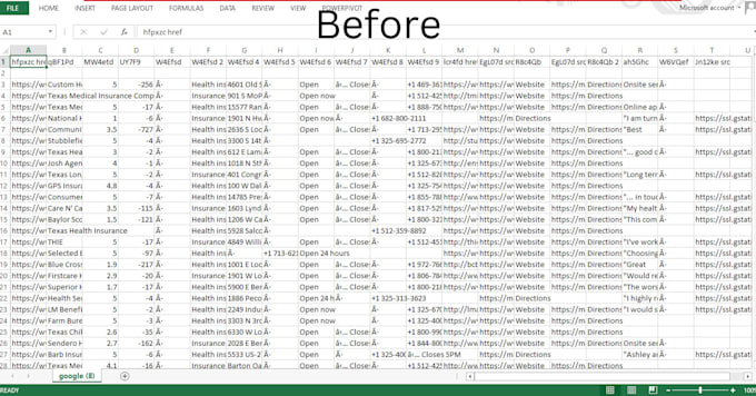 Do Web Scraping Data Collection And Excel Data Cleaning By Zaviyarsheikh Fiverr