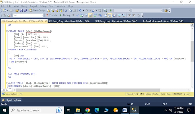 Do sql server database development, install and maintain ssms by ...