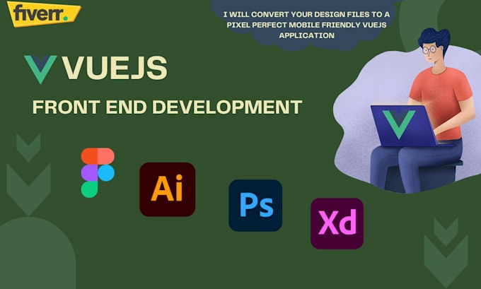 Convert your design files to a pixel perfect mobile friendly vuejs application by ...