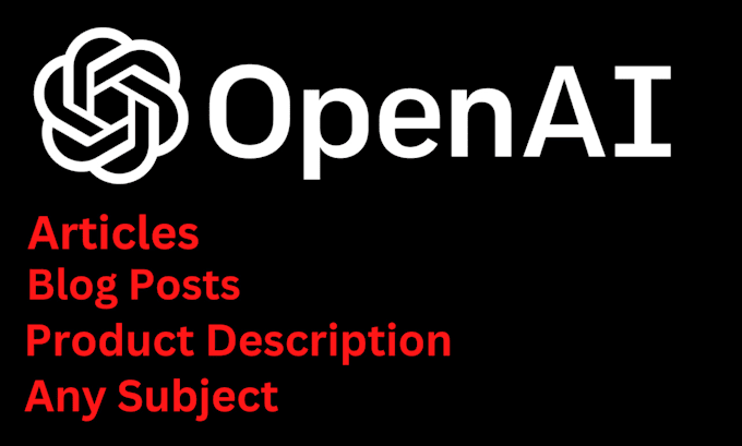 Write 2 open ai chat gpt article blog post optimized for seo by Pierrewerner | Fiverr