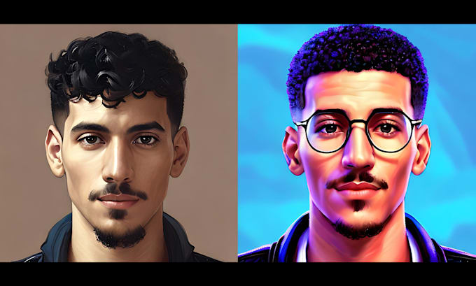 Transform your profile with a modern ai design by Outika | Fiverr