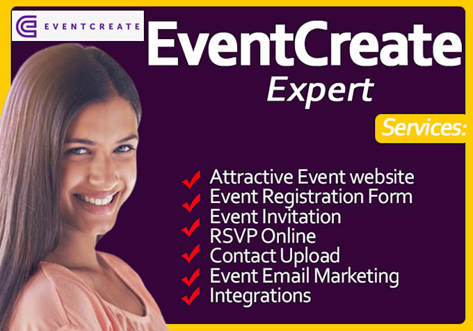 Create event website for you with eventcreate event management by ...