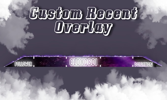 Create a custom recent follower, subscriber, and donation overlay by ...