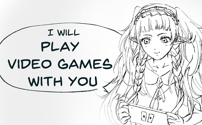 Play video games with you on the switch by Raykim777 | Fiverr