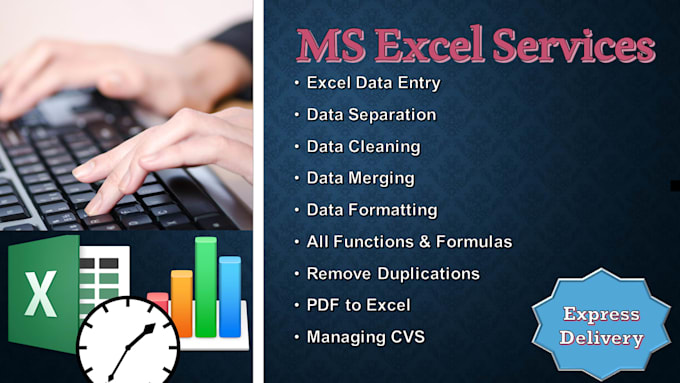 Do data entry, excel data cleaning, copy paste, web scraping by Chiragsakhiya | Fiverr