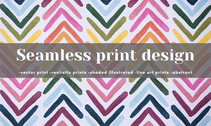 Seamless print pattern development by Vidushimewara | Fiverr
