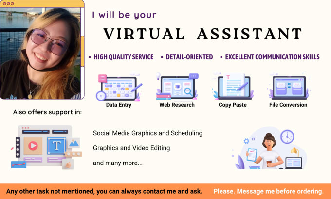 Be your on the go virtual assistant by Persepsyon_dc | Fiverr