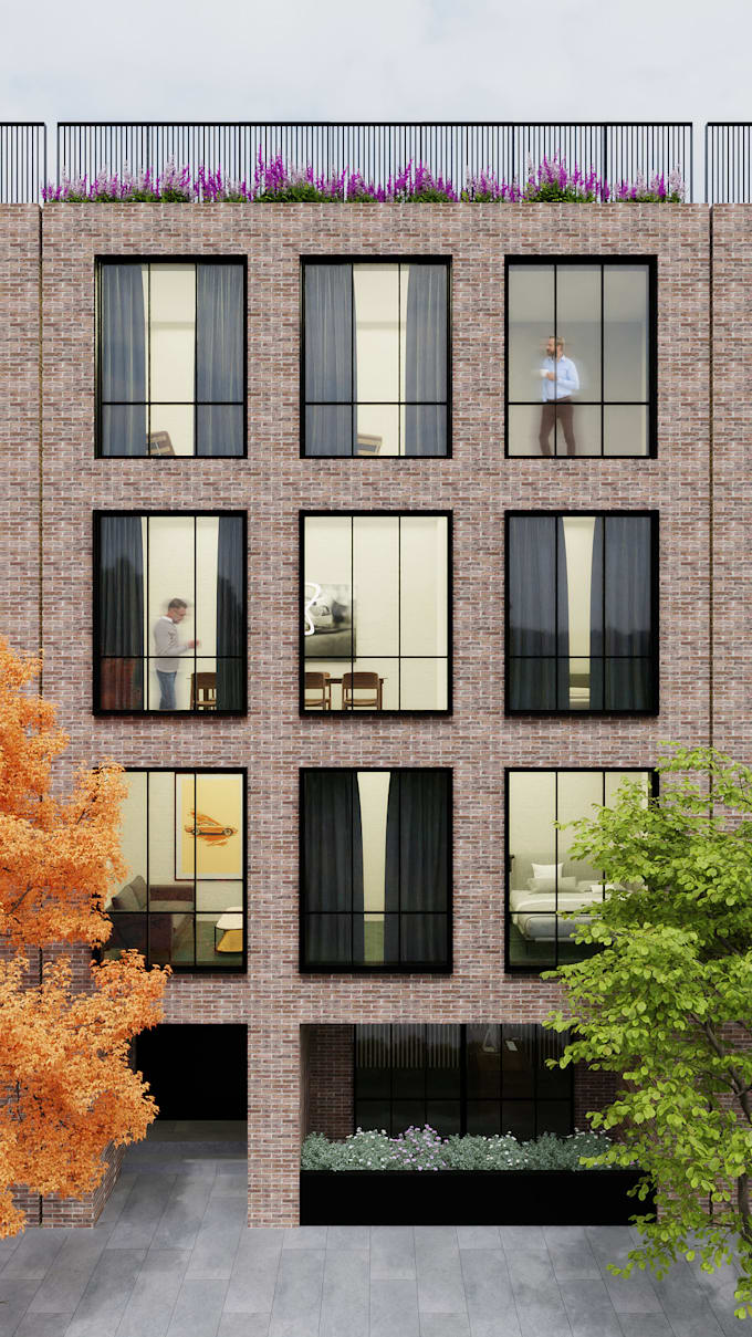 Make interior and exterior renders by Efrenadan | Fiverr