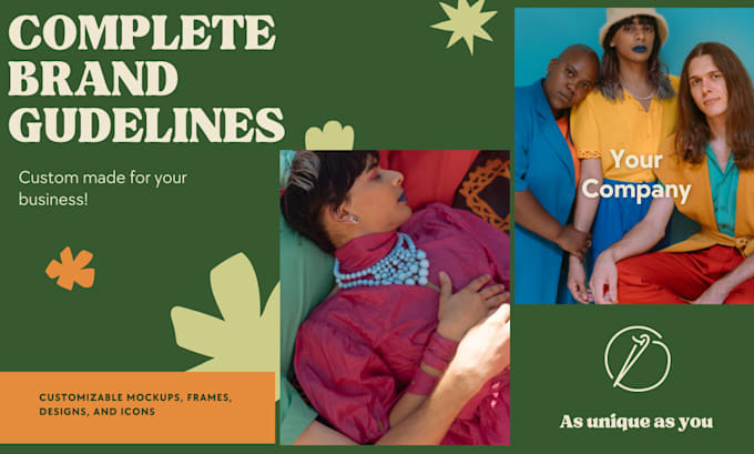 Curate brand guidelines for your brand by Yashashreec | Fiverr