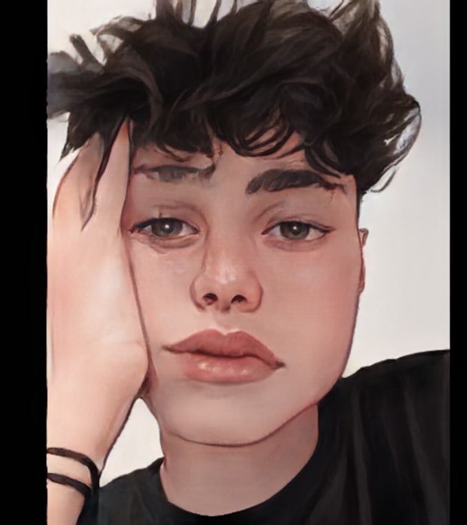 Draw anime portrait from your photo by Seodinach | Fiverr