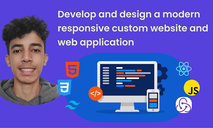 Build a custom responsive reactjs website for you by Islamegueniari | Fiverr