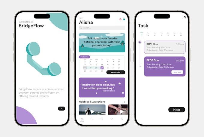 Design a trendy and clean ui ux design for a mobile app by Creativdity ...