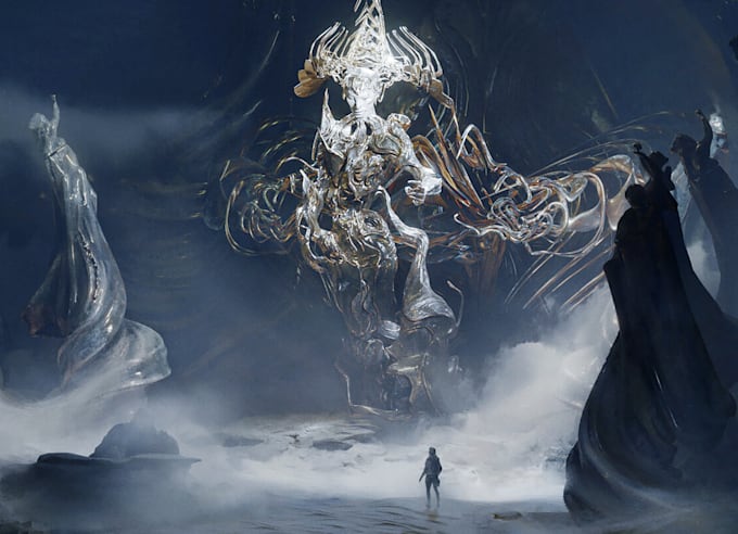 Create an environment concept art by Spidupine | Fiverr