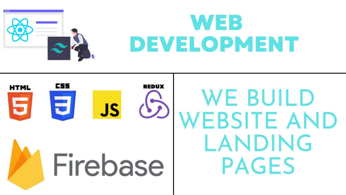 Build react js website using tailwind and firebase by Vishal3474 | Fiverr