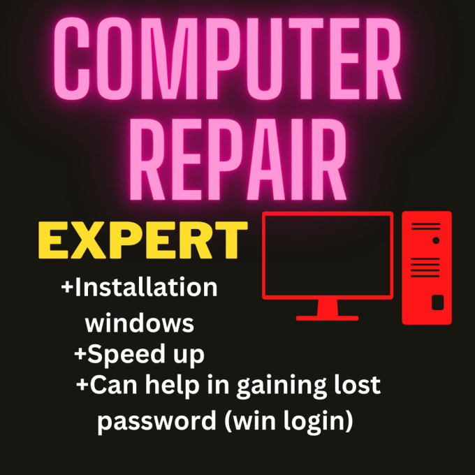 Fix,repair your slow computer windows,optimize,troubleshoot your pc or ...