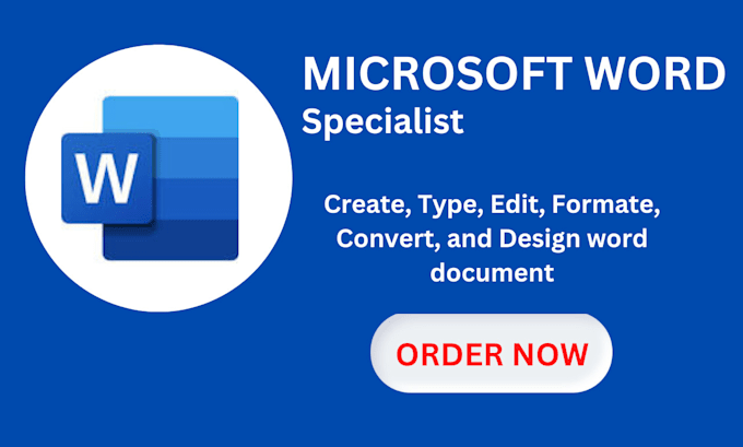 Type and format microsoft word document by Hiteshkumar64 | Fiverr