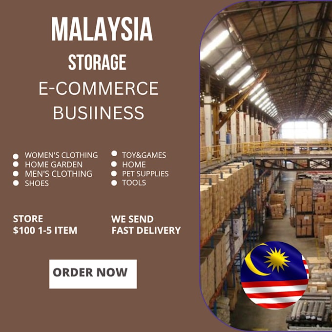 Provide malaysia storage for e commerce bussiness owner by Izhamyusof ...