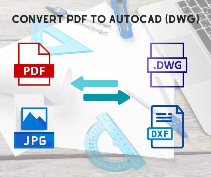 Convert pdf or jpg files into autocad dwg and dxf by Zeeshanraza727 ...