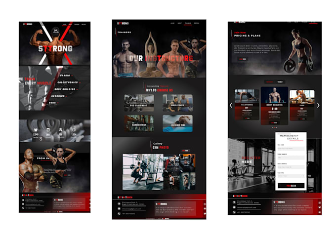 Build a static website with a clean ui by Omkar_2002_ | Fiverr