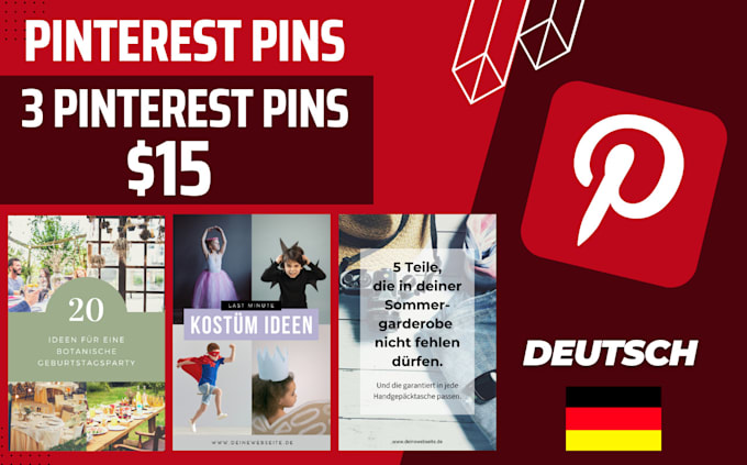 Design high quality pinterest pins for you by Hadiliban | Fiverr