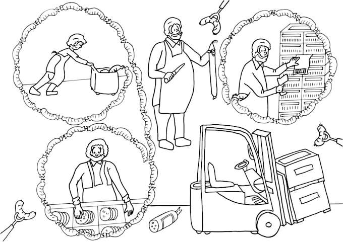 Make coloring pages for whatever you want by Ferrysegers | Fiverr