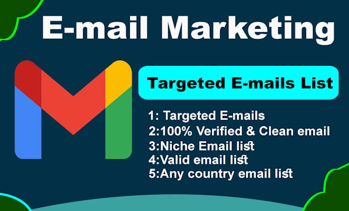 Targeted emails for your business by Mahabubrah | Fiverr