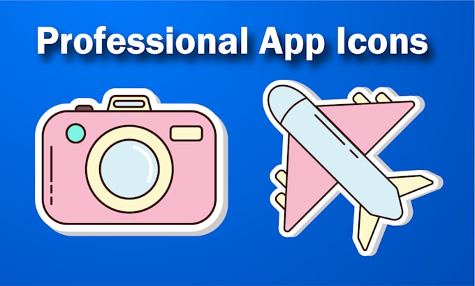 Design your custom icons by Madhav_design | Fiverr