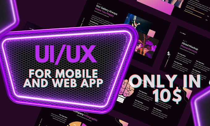 Design Amazing Ui Ux For Mobile And Web App User Interface By Nimrajabbar613 Fiverr