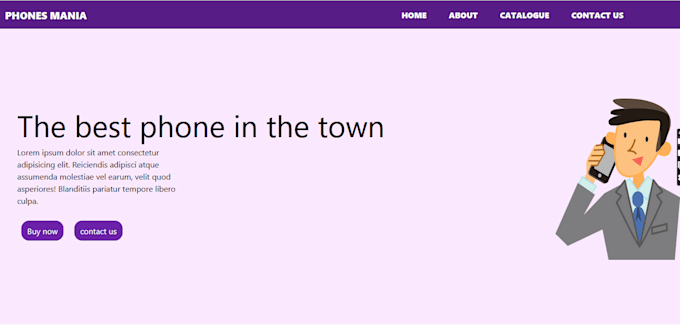 Design website with html plus csss design and tailwindcss by Hamza_atif ...