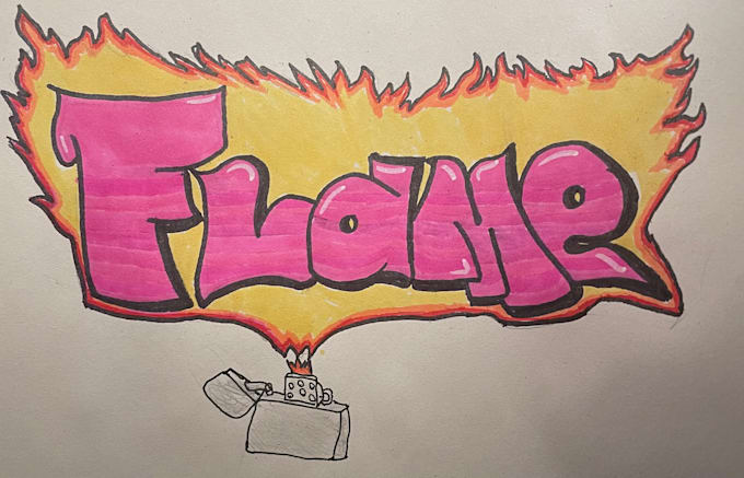 Draw your name in grafiti style by Dream_ghost | Fiverr