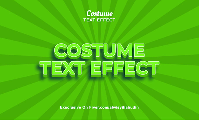 Create a custom text effect for you needs by Alwisyihabudin | Fiverr