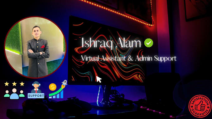 Be your rockstar virtual assistant and admin support by Ishraqalam23 ...