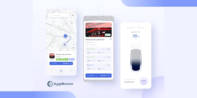 Build a premium ev charging station app for your brand on ios and ...