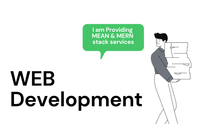 Develop websites in mean stack,mern stack, nodejs, rest api,angular ... Develop websites in mean stack,mern stack, nodejs, rest api,angular ...