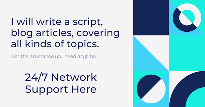 Write you a script, blog articles, all kinds of topics by Pro ...