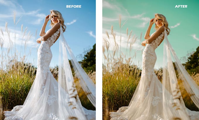 Do wedding photo editing color grading by Mazarb | Fiverr