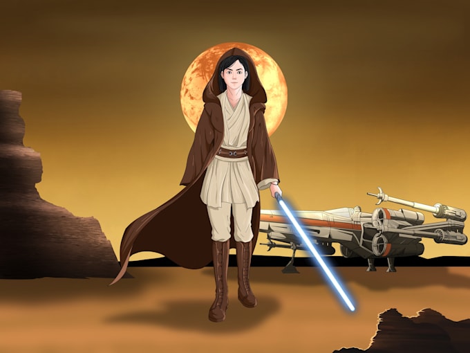 Make you jedi stas wars by Alfariko_ | Fiverr